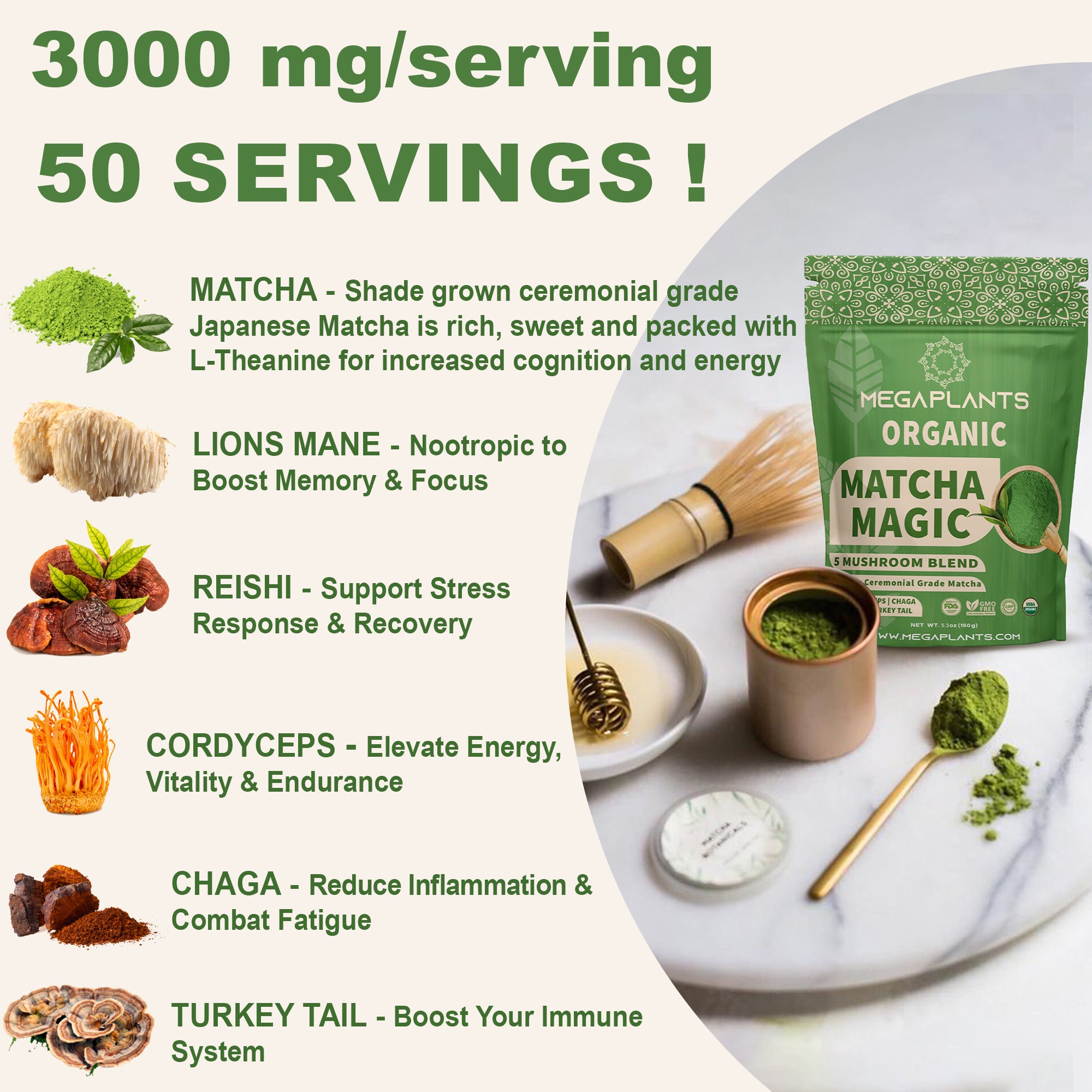 MegaPlants Matcha Magic